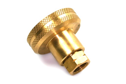 DISH LPG adapter to fill 4 kg gas cylinders - 3/8 left thread